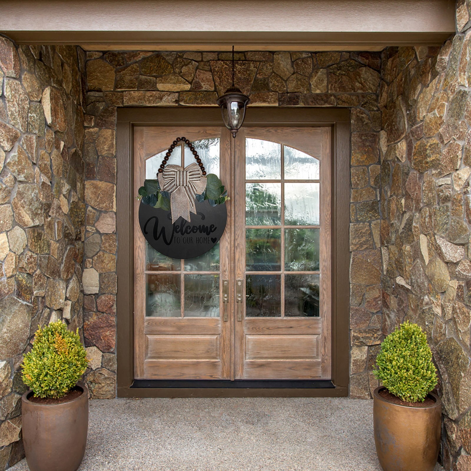 Sunggoko 3D Welcome Sign For Front Door | Home/Farmhouse Porch Decor ...