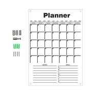 "WallDeca Large Monthly Dry Erase Whiteboard Calendar Planner: Big ...