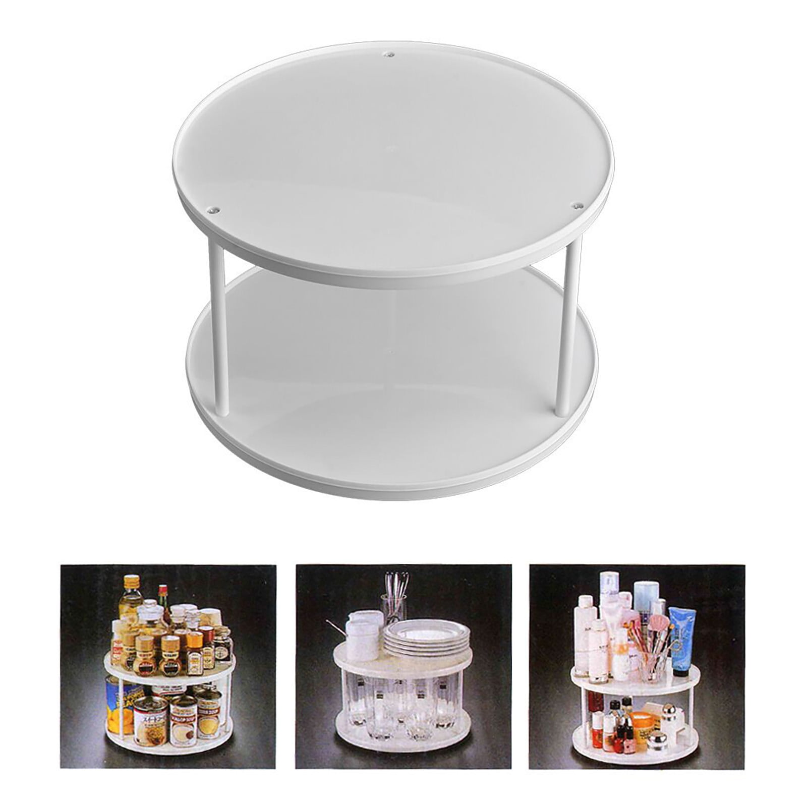 Sunggoko Rotation Rotating Kitchen Two Layer Multifunctional ...