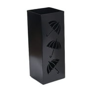 Kouboo La Jolla Rattan Round Handmade Umbrella Holder Freestanding Cane ...