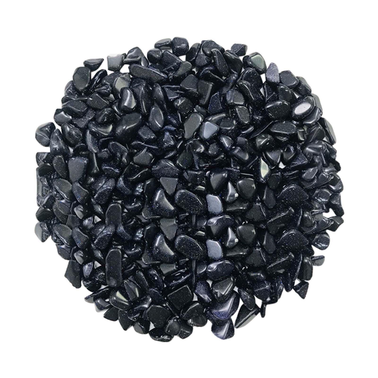 Sunggoko Vase Filler Fish Tank Gravel Polished Green River Rocks - 100g ...