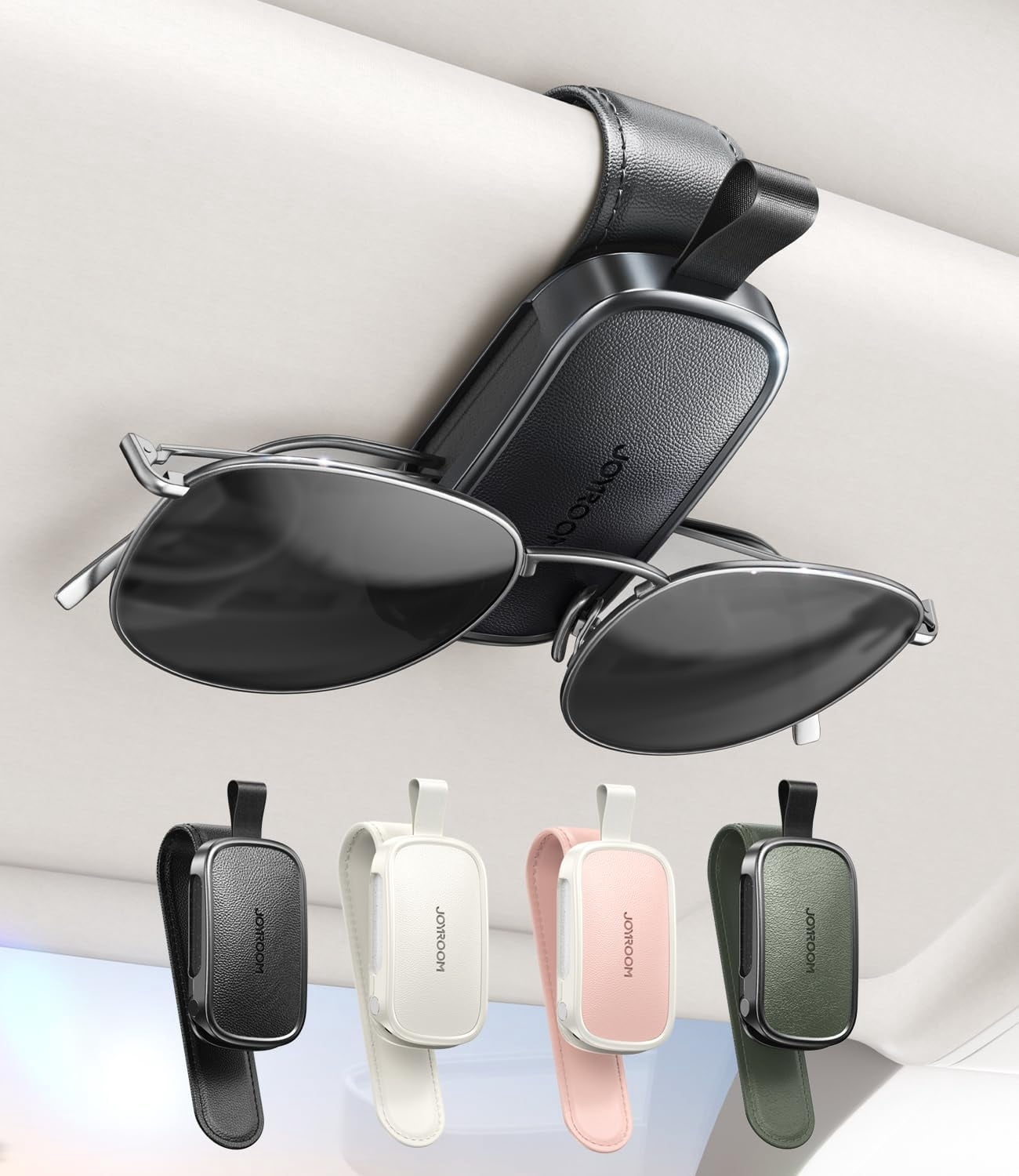Sunglass Holder for Car Visor Organizer Visor Sunglasses Holder Clip ...
