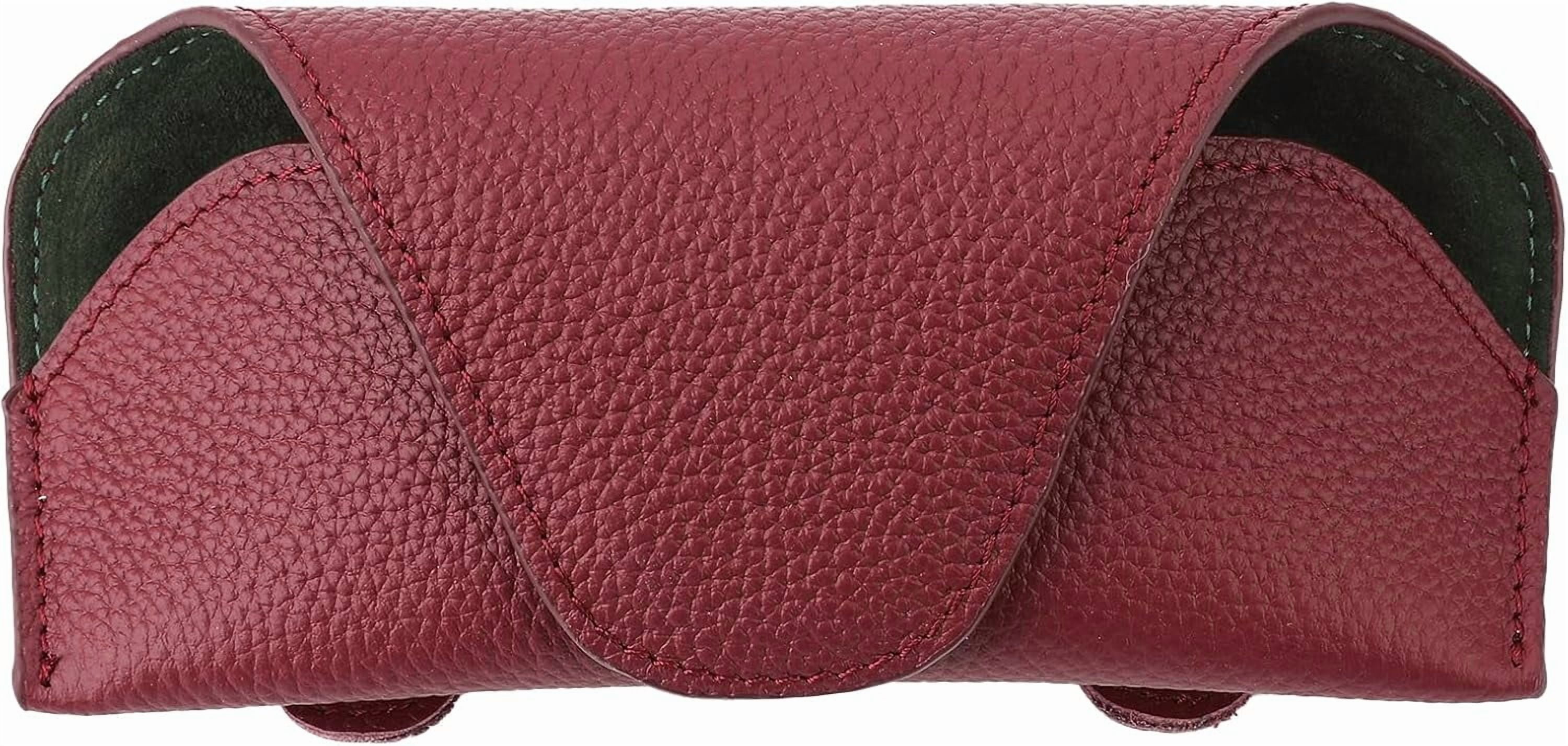 Sunglass Holder for Visor Clip, Leather Glasses Holder, Visor ...