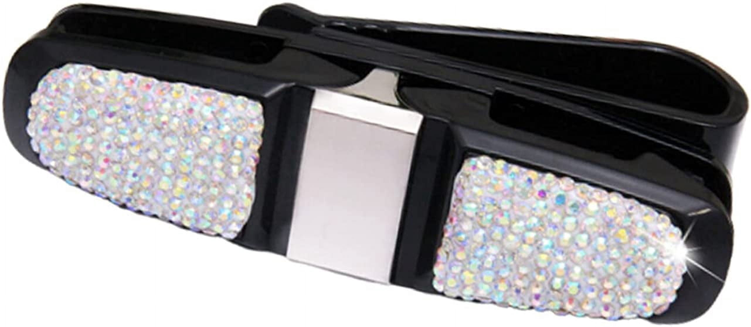 Sunglass Stand Visor Clip Holder Glasses Rack Bracket Crystal Bracket ...