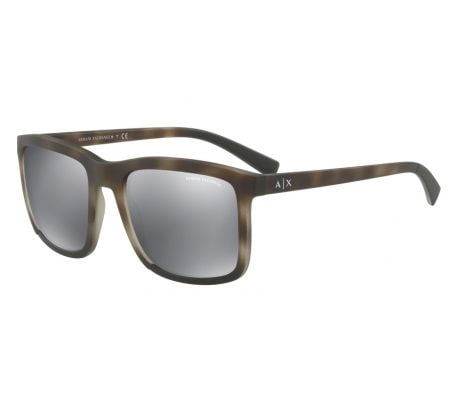 Sunglasses Armani Exchange AX 4067 SF 82296G Matte Grey Havana/Mt Black ...