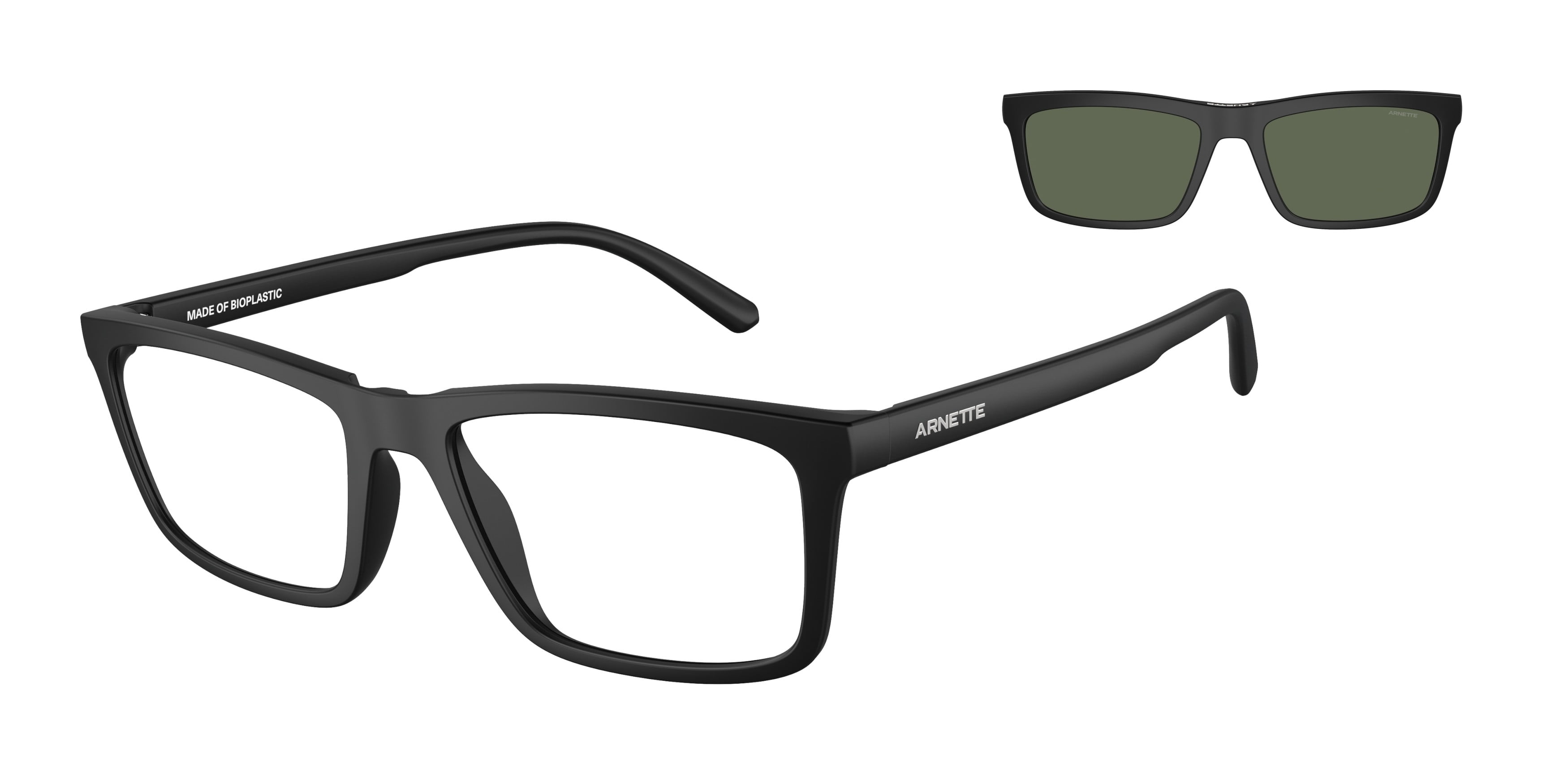 Sunglasses Arnette AN 4333 27581W Hypno 2.0 Matte Black Clear - Walmart.com