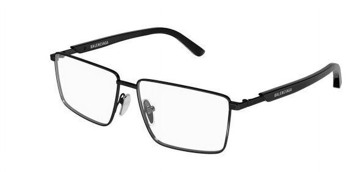 Sunglasses Balenciaga BB 0247 O- 003 Grey / Transparent Black - Walmart.com