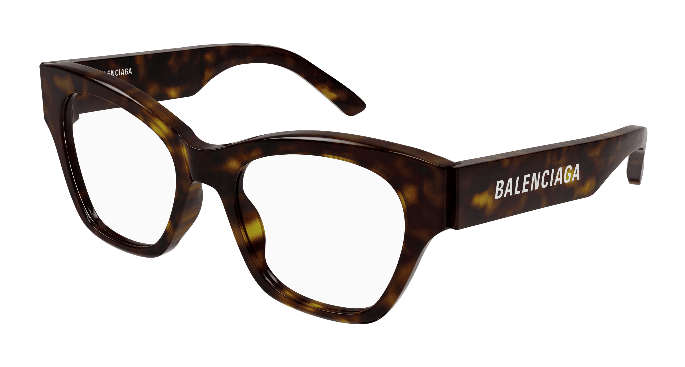 Sunglasses Balenciaga BB 0263 O- 002 Havana / Transparent - Walmart.com