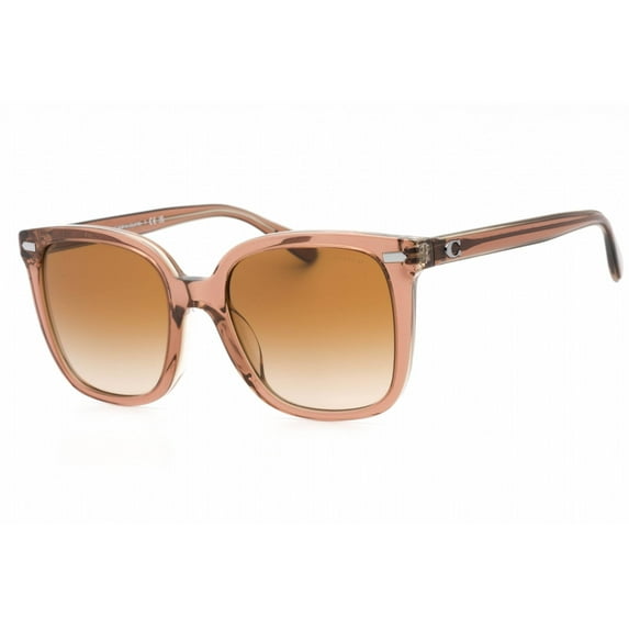 Coach Women's Sunglasses 0HC 8381U 577913, Brown Gradient Polycarbonate ...