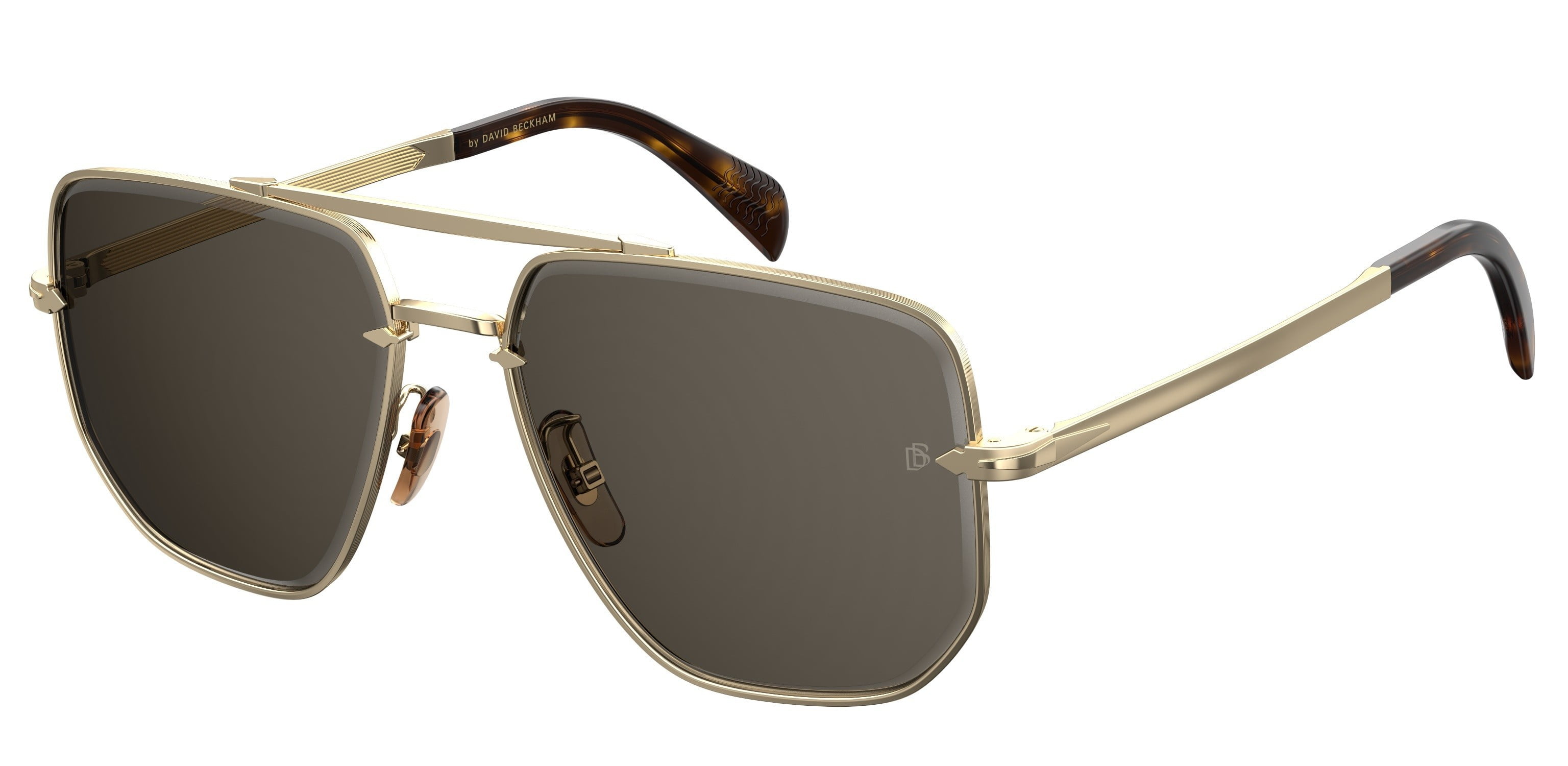 Sunglasses DAVID BECKHAM Db 7001 /S 0J5G Gold / Ir Gray Blue - Walmart.com