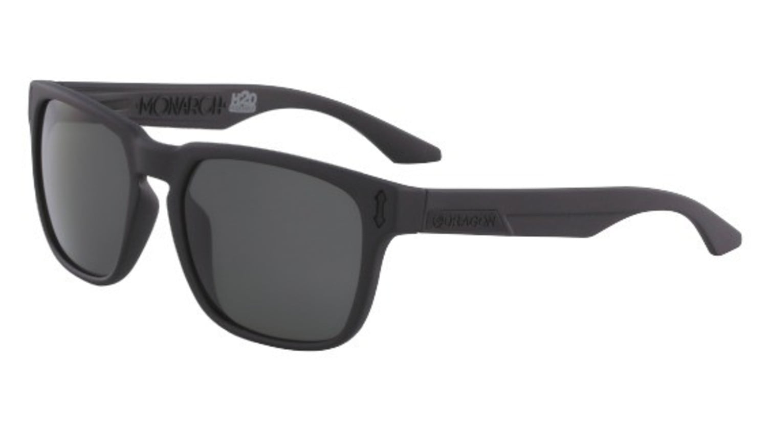 Sunglasses DRAGON DR MONARCH H 2 O NON-POLAR Matte Black H2o With Smoke ...