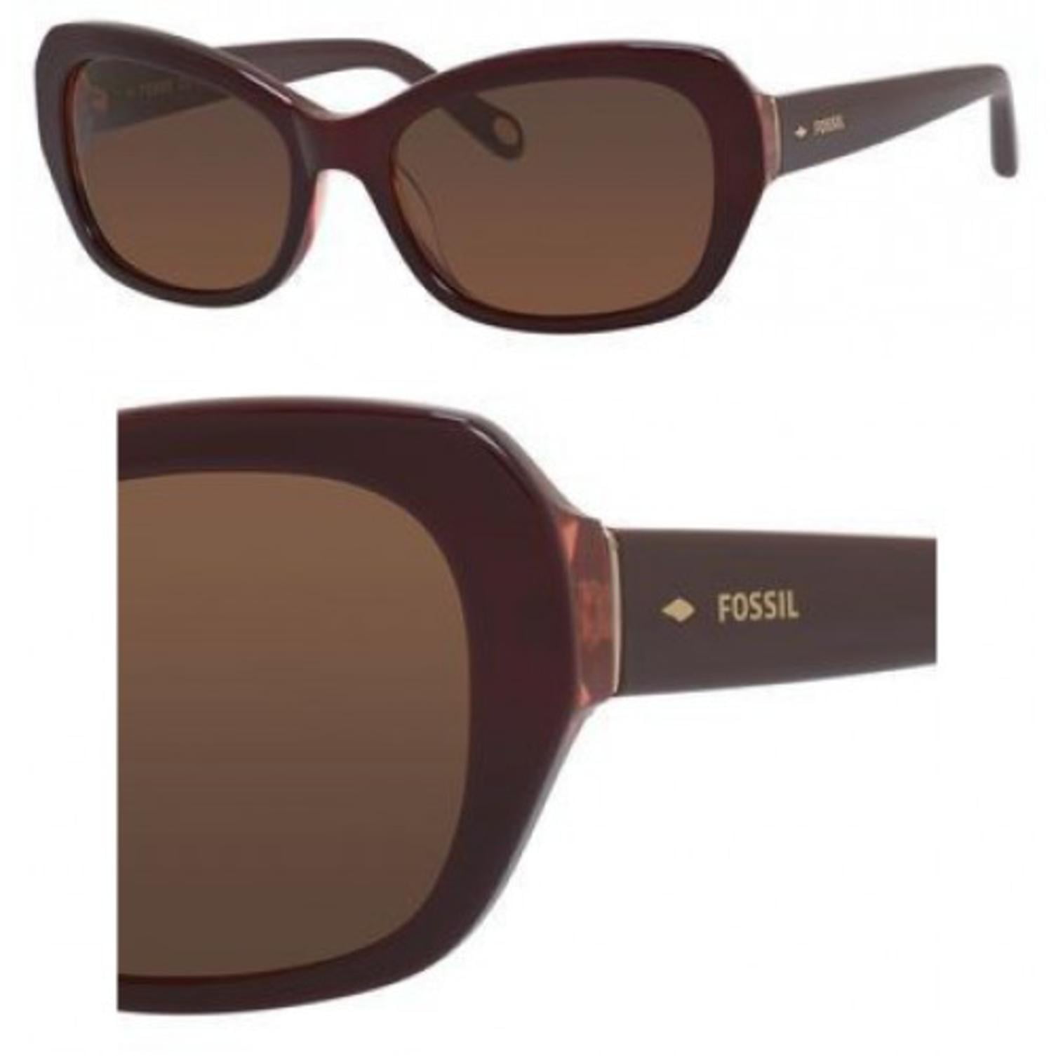 Sunglasses Fossil Fos 2030 /S 0ROA Red Pattern / Ow Brown Lens ...