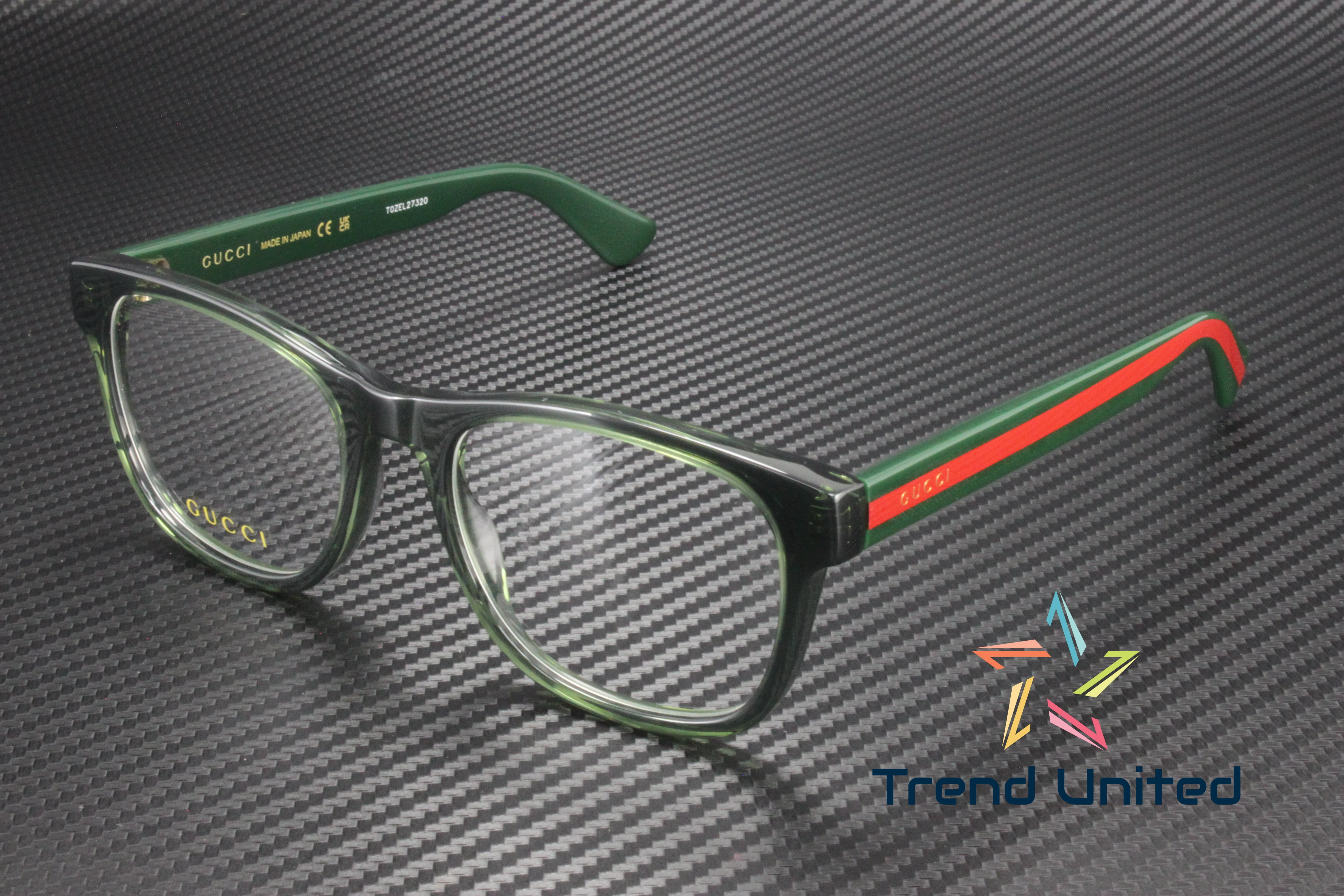 Sunglasses Gucci GG 0004 ON- 011 Green / Transparent - Walmart.com