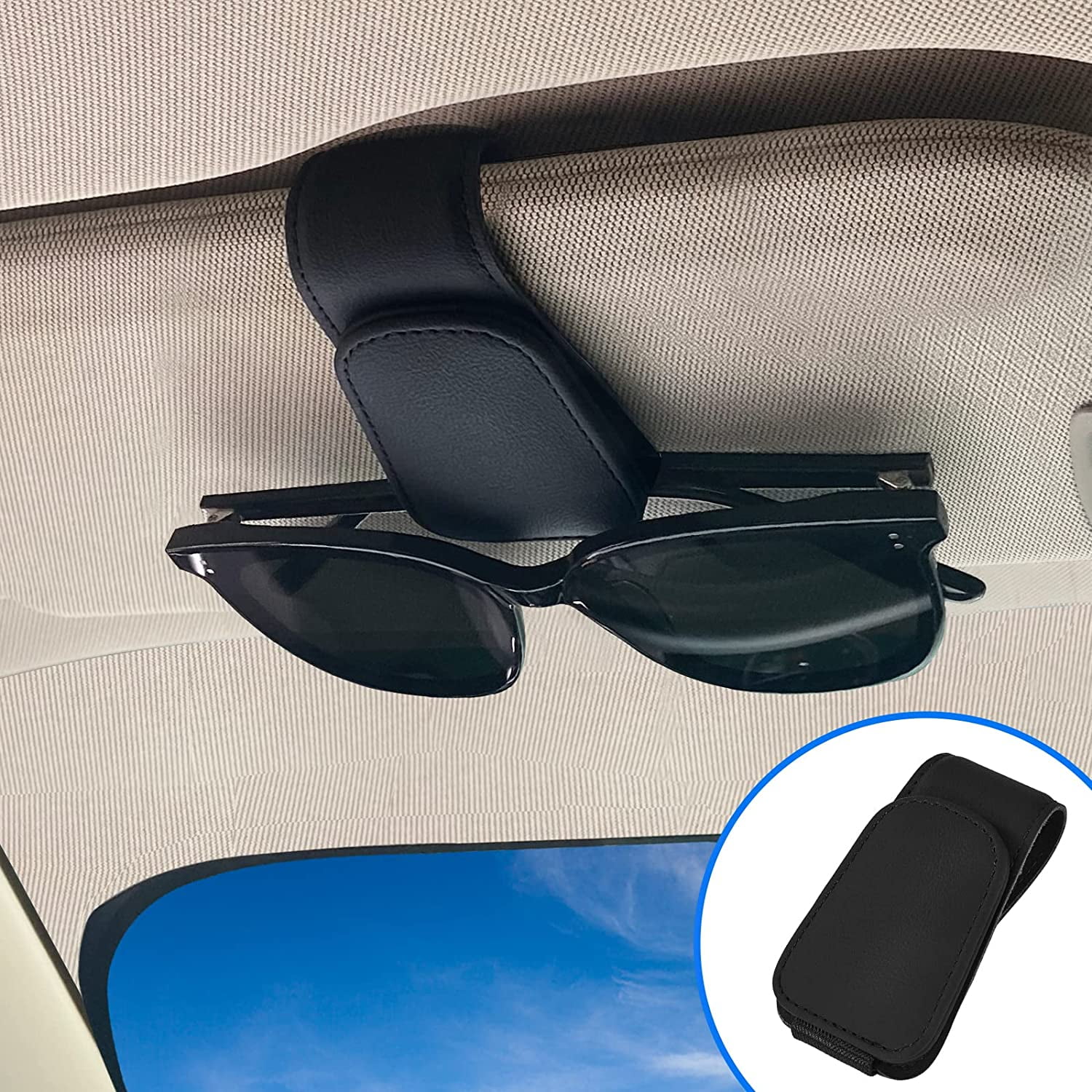 Sunglasses Holders for Car Visor,Glasses Holder for Car Sun Visor ...