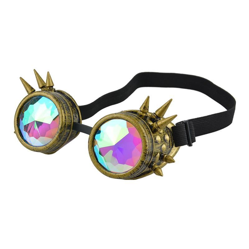 Sunglasses Kaleidoscope Glasses Rave Festival Retro Party Goggle ...