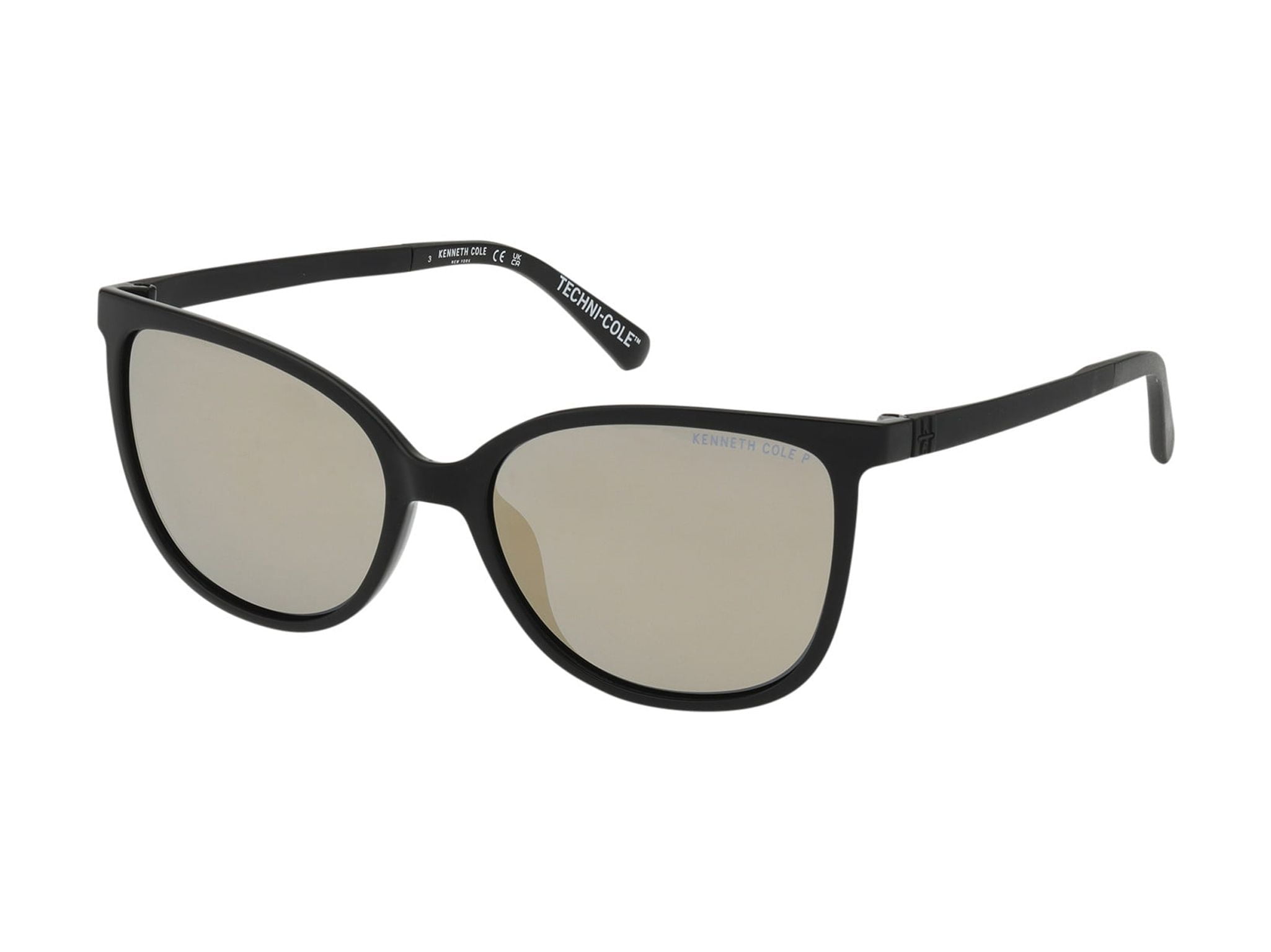 Sunglasses Kenneth Cole New York KC 00053 01D Shiny Black, Matte Black ...