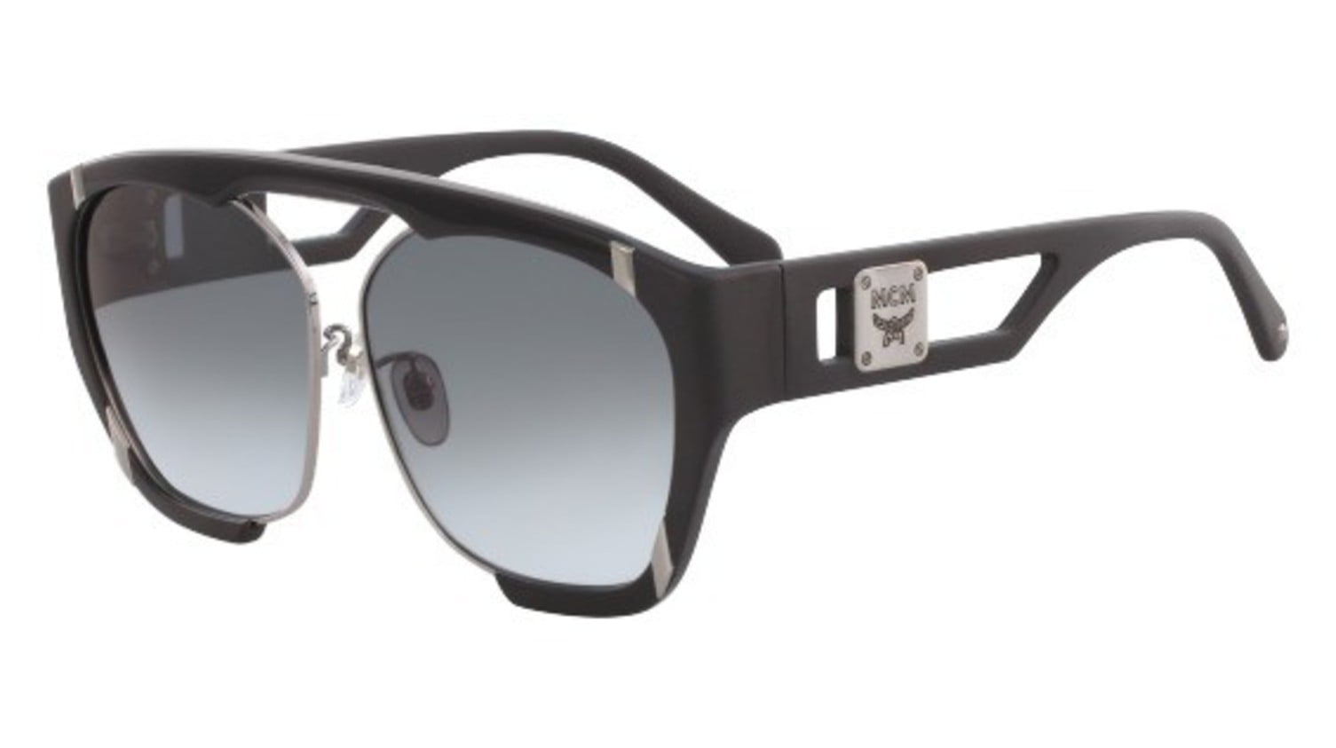 Authentic MCM Sunglasses MCM672SA 001 Black Frames Gray Lens 62MM ...