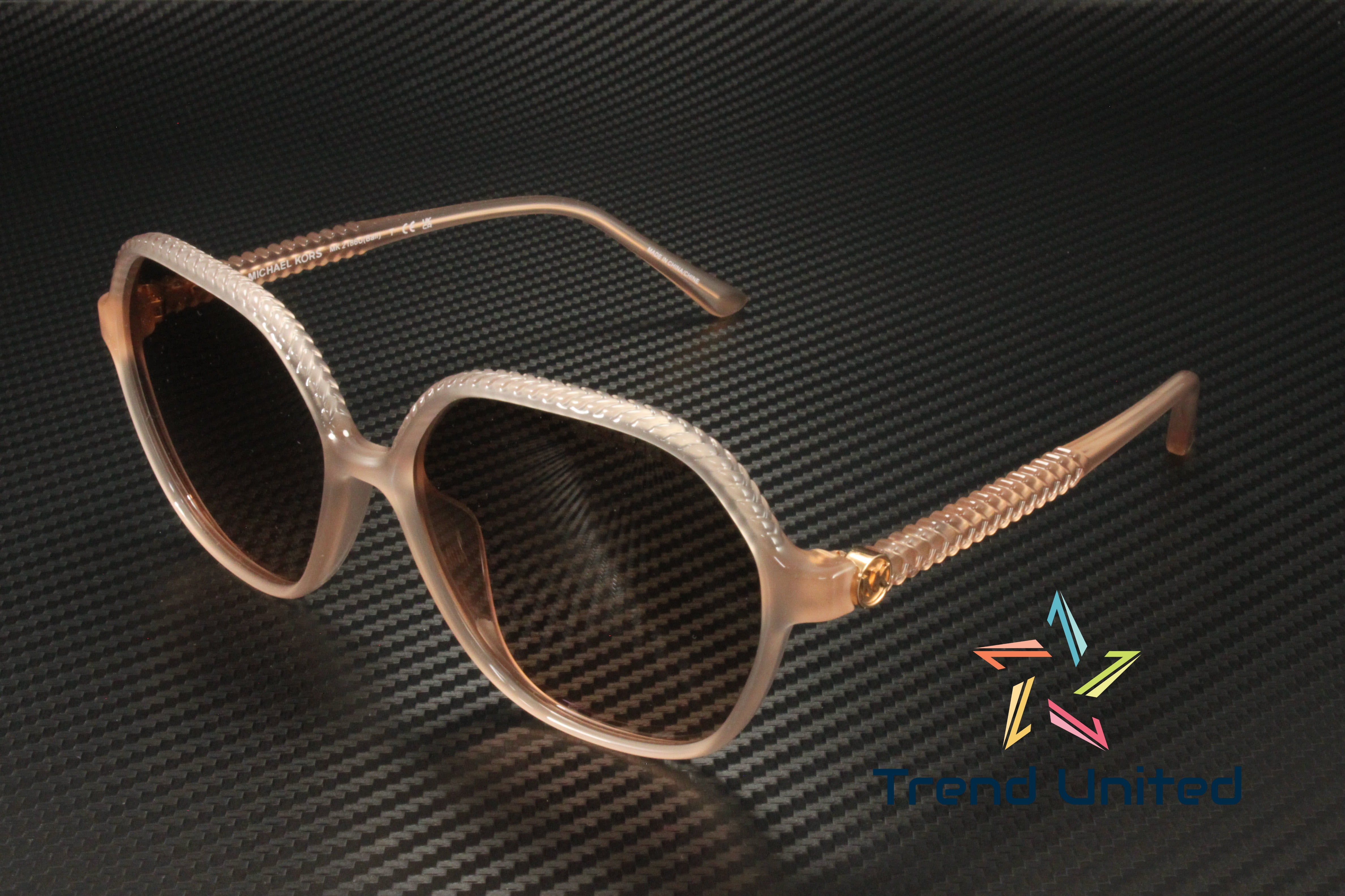 Sunglasses Michael Kors MK 2186 U 344913 Bali Milky Pink Brown Gra ...