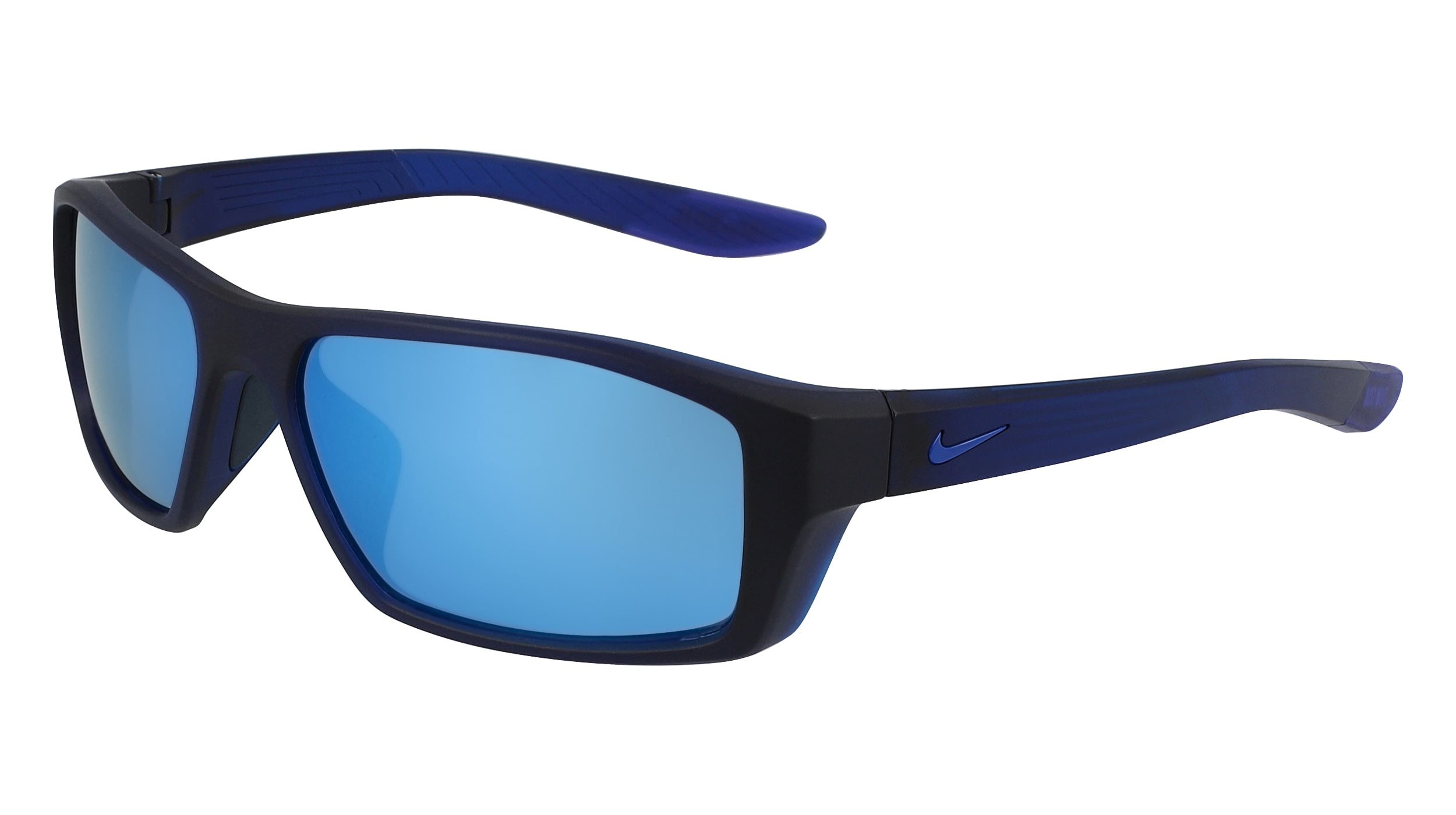 Sunglasses NIKE BRAZEN SHADOW M FJ 1987 451 Mt Dk Obsidian/Frzn Blue Mi ...