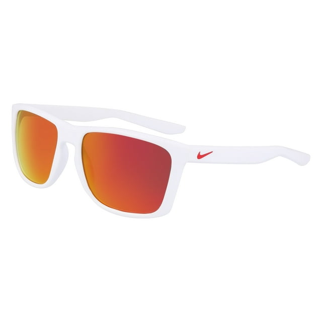 Sunglasses NIKE FORTUNE M FD 1805 100 White/Red Mirror - Walmart.com