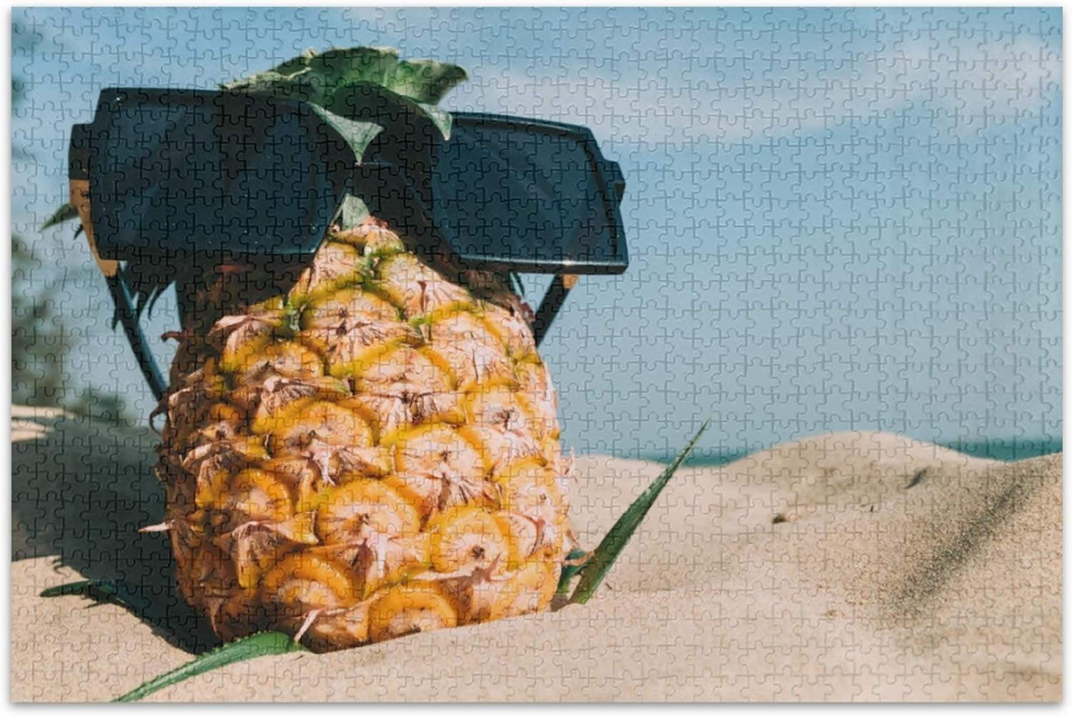Sunglasses Pineapple Jigsaw Puzzle 500 Pieces for Adults Teens Kids ...