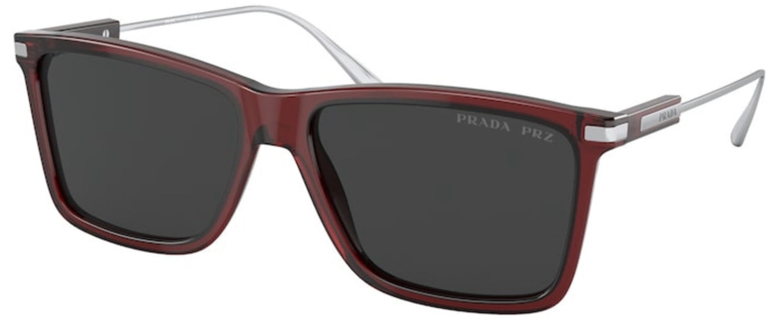 Sunglasses Prada PR 1 ZS 11G08G Transparent Etruscan Polar Bla ...