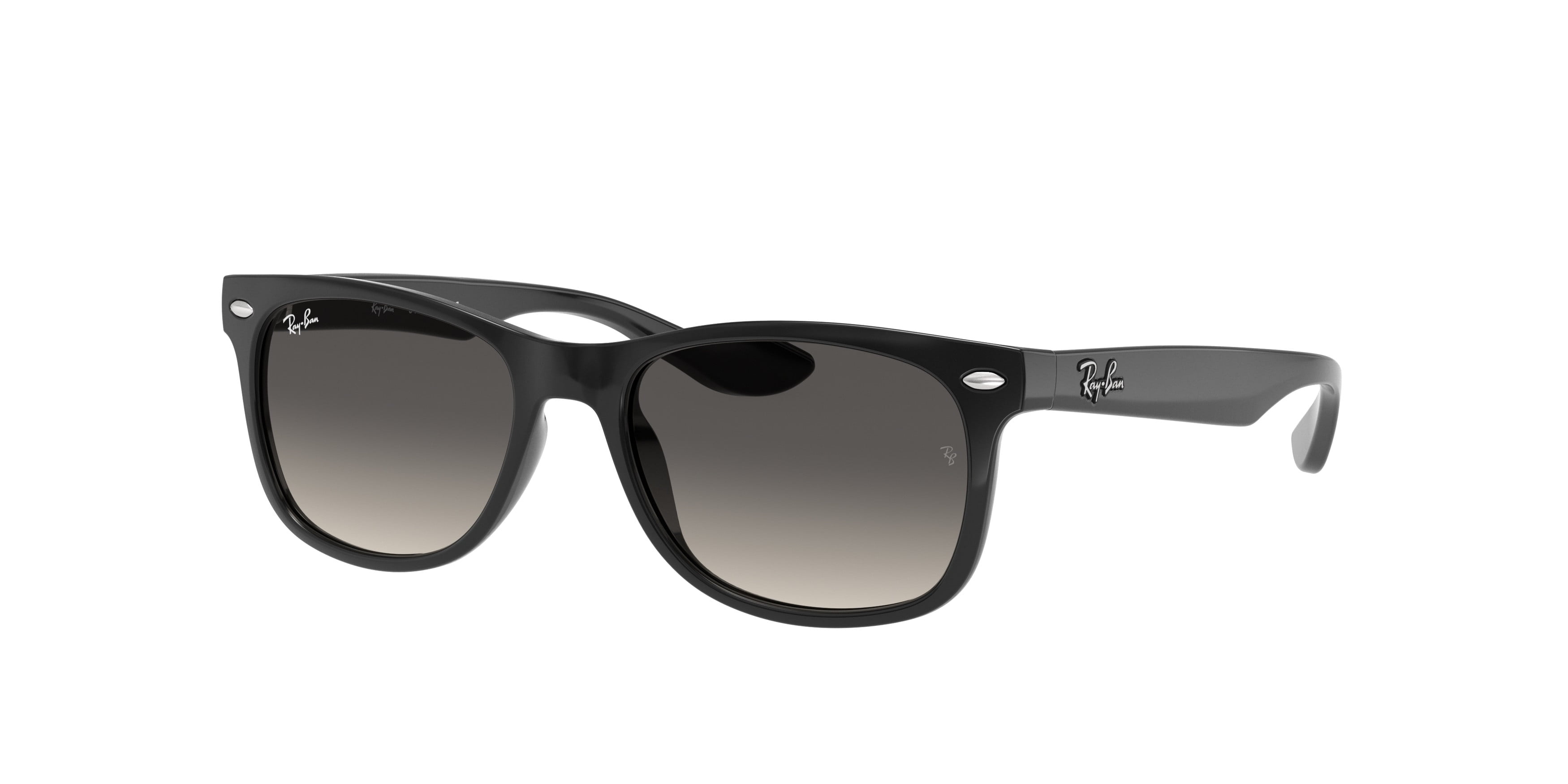 Sunglasses Ray-Ban Junior RJ 9052 S 100/11 New Wayfarer Black Ligh ...