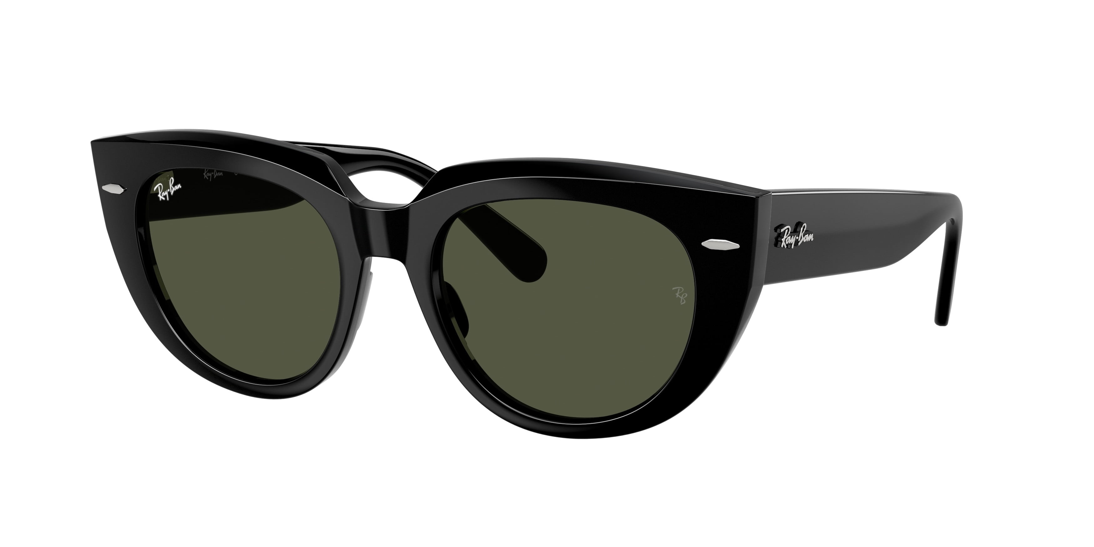 Sunglasses Ray-Ban RB 2286 F 901/31 Doreen Black Green - Walmart.com