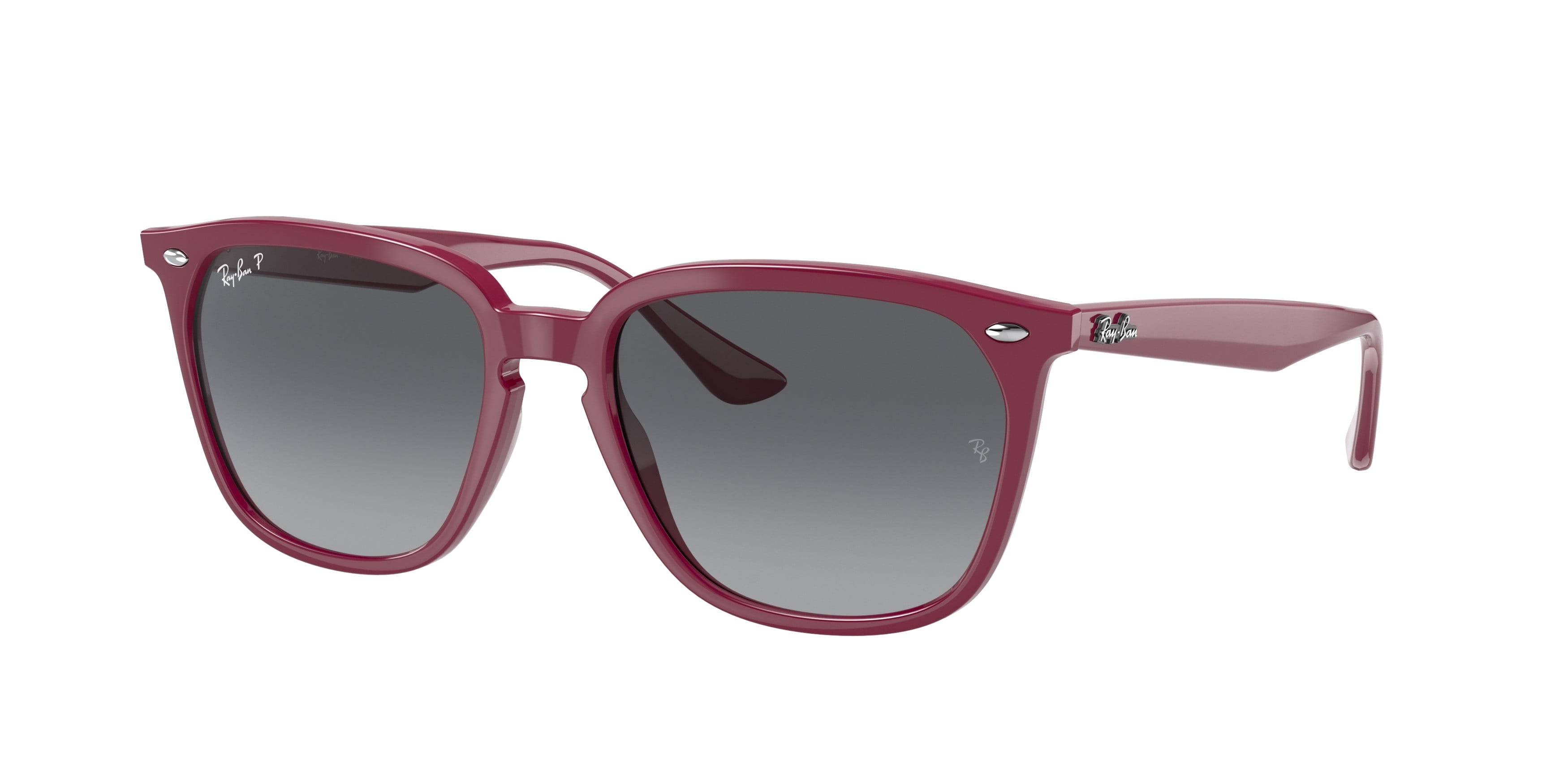 Sunglasses Ray-Ban RB 4362 6383T3 Amaranth Grey Gradient Polar ...