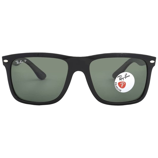 Sunglasses Ray-Ban RB 4547 601/58 Boyfriend Two Black Polar Gree ...