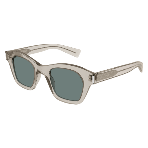 Sunglasses Saint Laurent SL 592 - 005 Beige / Green - Walmart Business ...