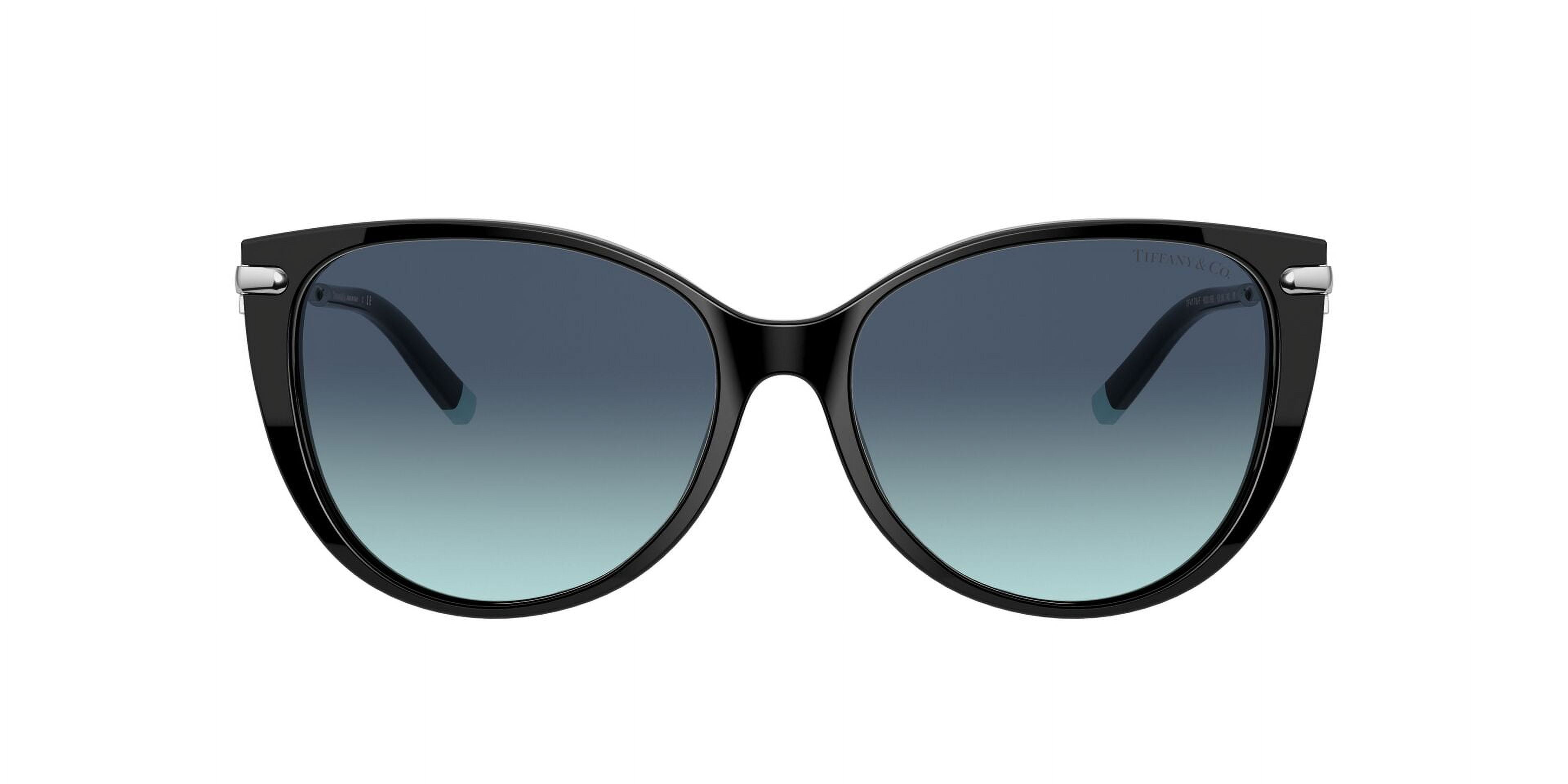 Sunglasses Tiffany TF 4178 F 80019S Black Azure Gradient Blue - Walmart.com