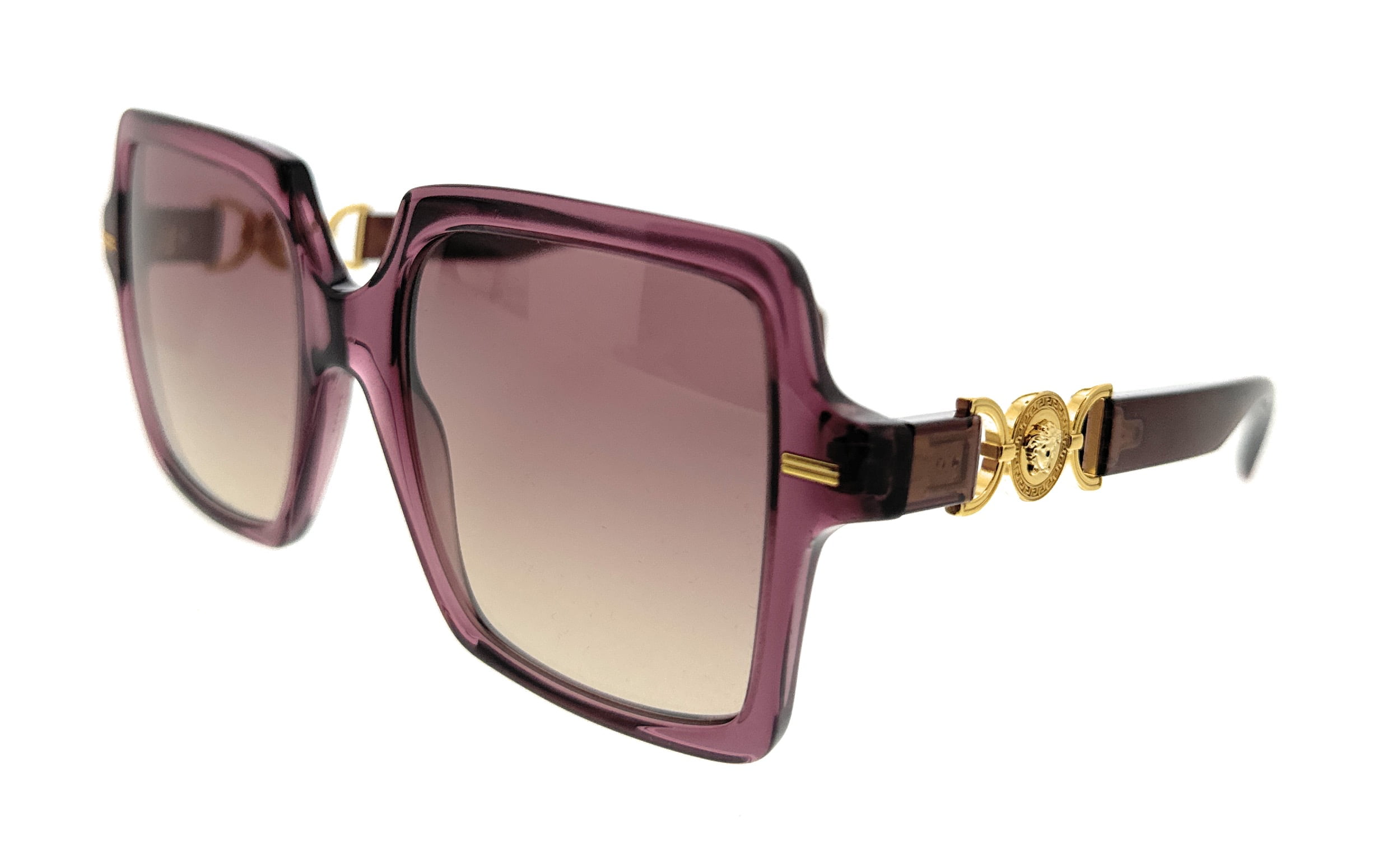 Sunglasses Versace VE 4441 520968 Transparent Violet Brown Gradi ...