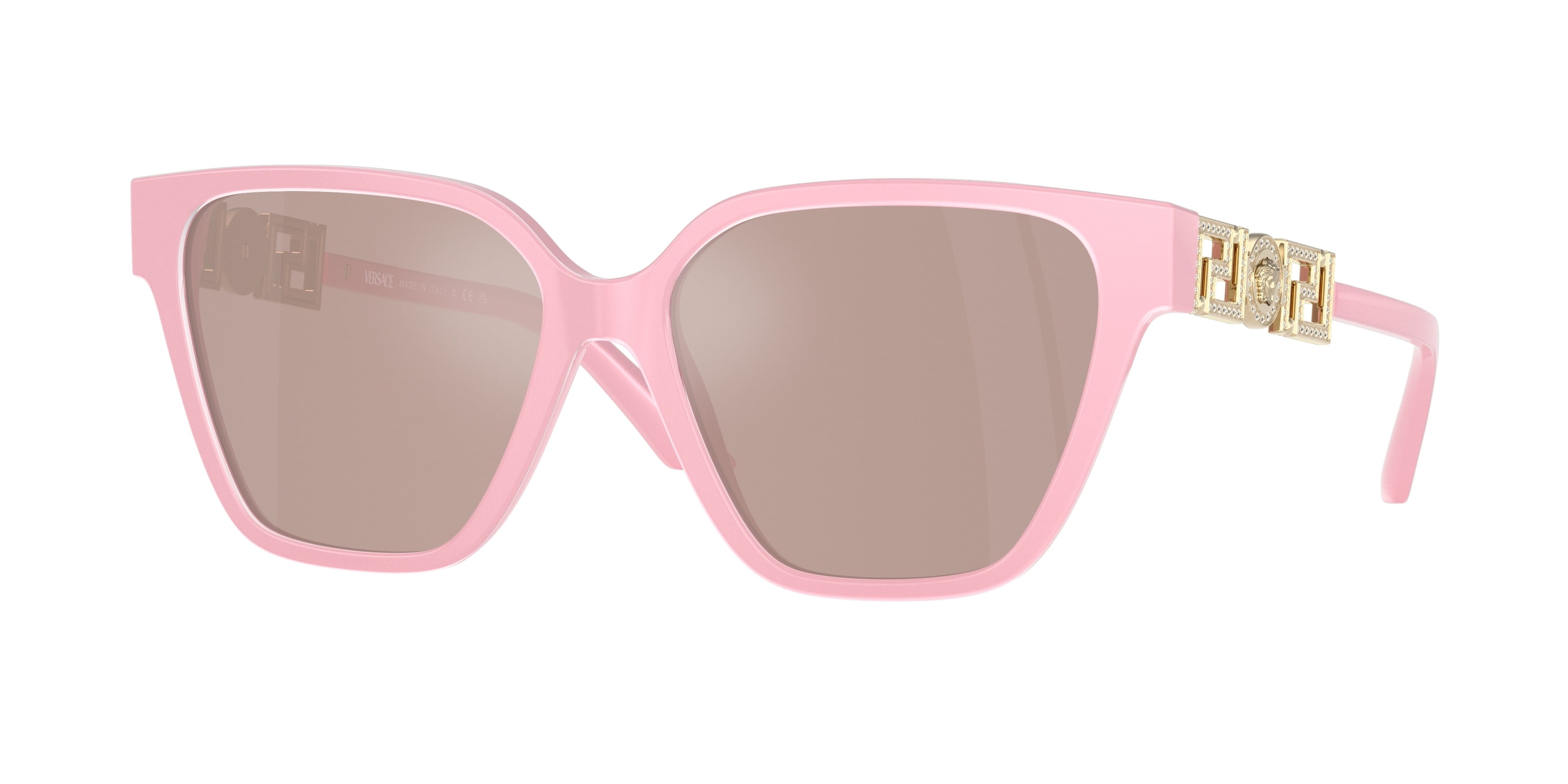 Sunglasses Versace VE 4471 B 5473/5 Pastel Pink Light Mirror - Walmart.com