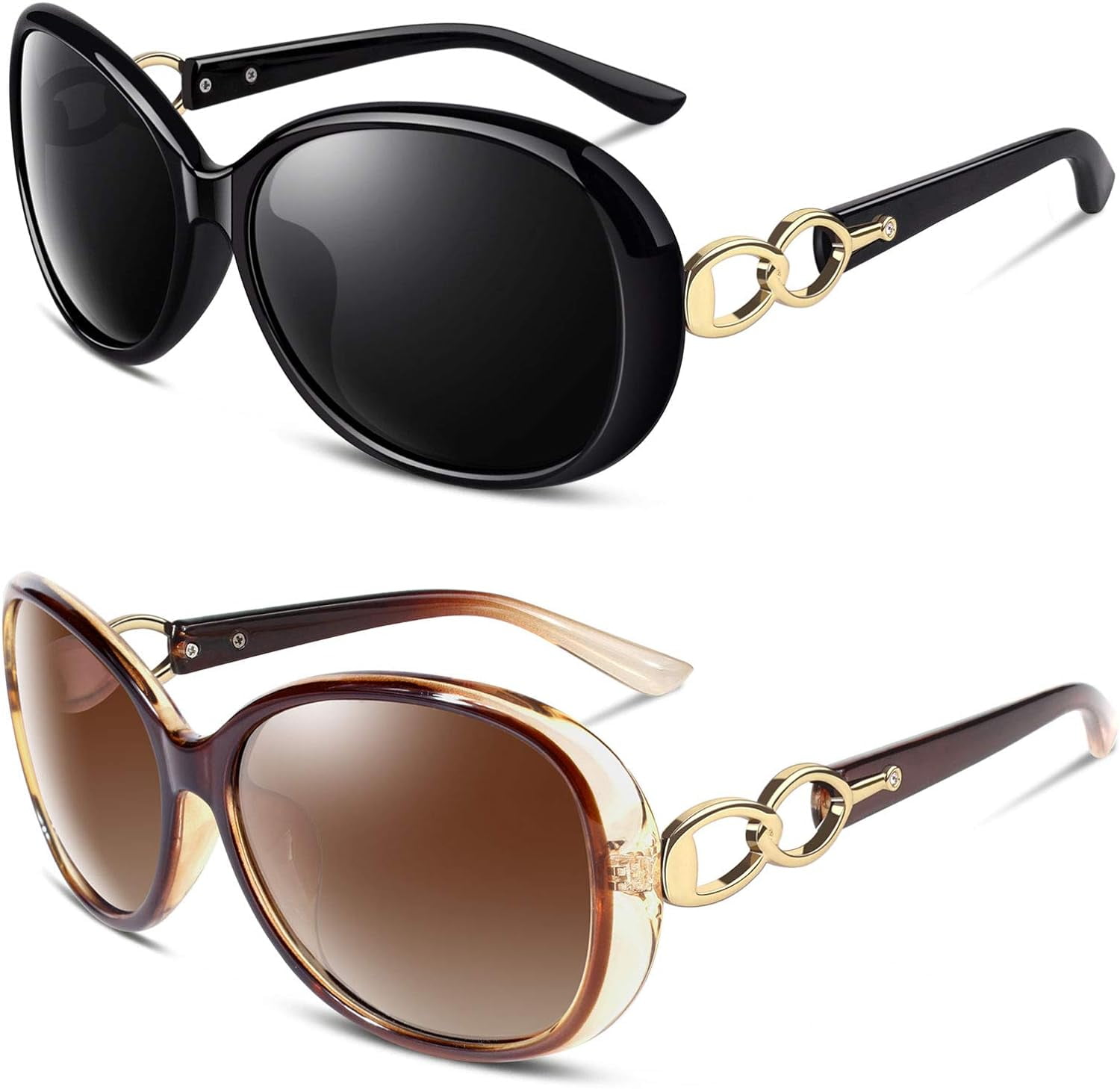 Sunglasses Womens Polarized Trendy Oversized Sun Glasses, Fashion ...
