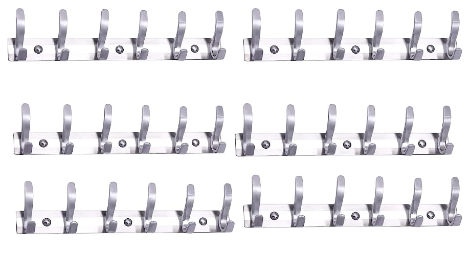 Sunglova Stainless Steel and Aluminum Alloys Fescue Wall Hook 6 Legs ...
