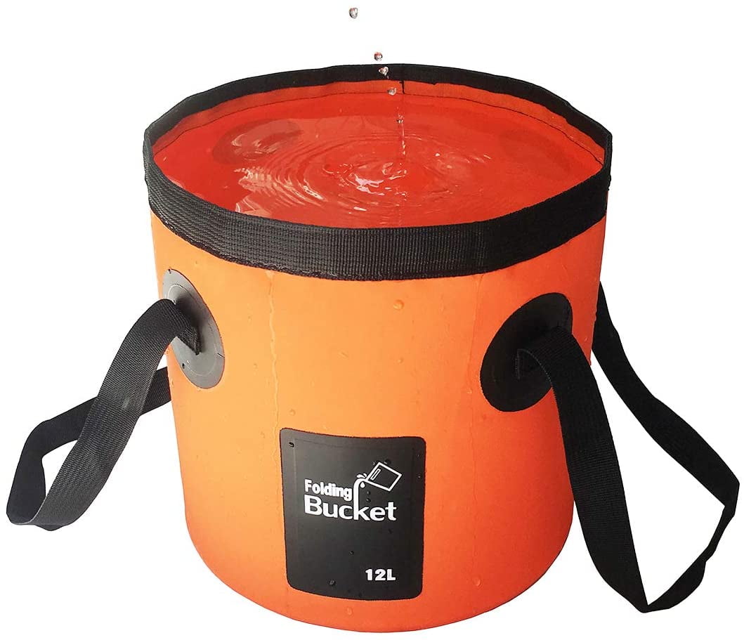 Sunglow Collapsible Bucket, 3 Gallons Multifunctional Portable ...