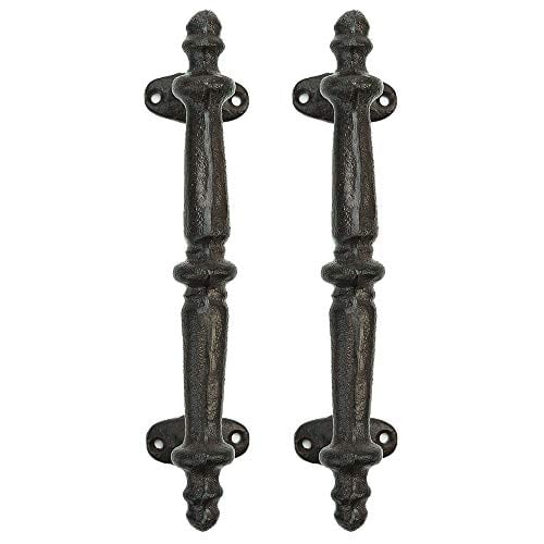 Sungmor 2PC Solid & Sturdy Cast Iron Cabinet Handles, Heavy Duty 9.3 ...