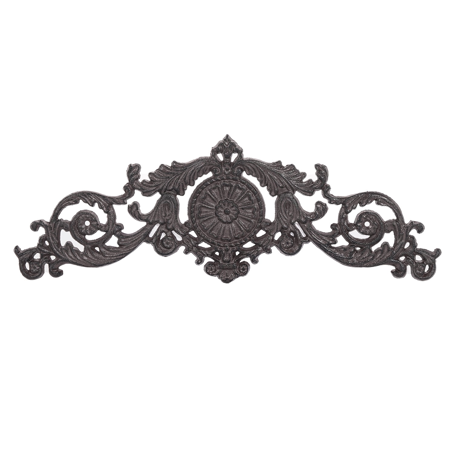 Sungmor Antique Style Cast Iron Wall Decor, Ornate Scroll and Floral ...