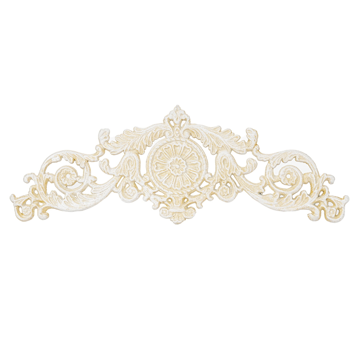 Sungmor Antique Style Cast Iron Wall Decor, Ornate Scroll and Floral ...