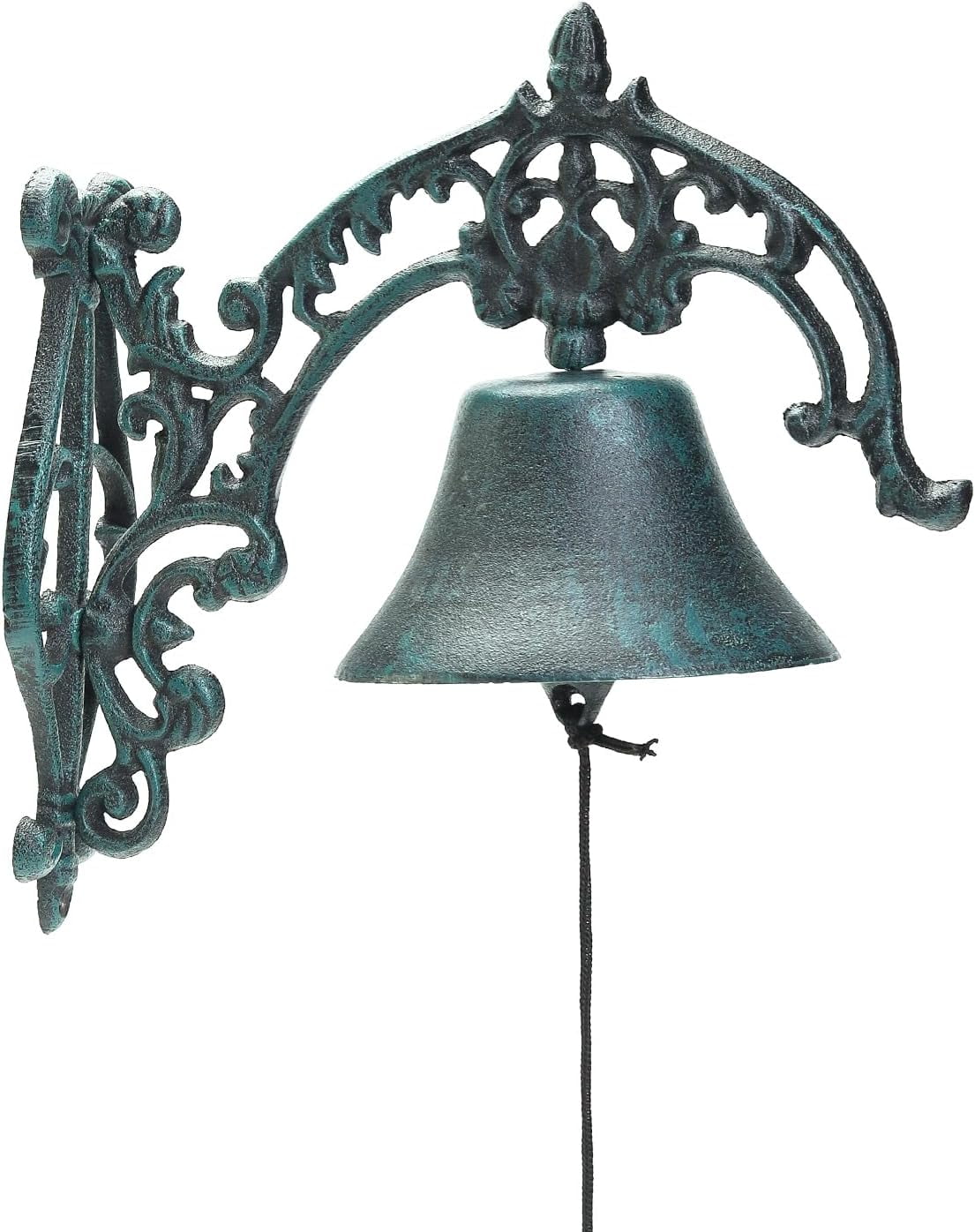 Sungmor Cast Iron Dinner Bell, Outside Farmhouse Door Bell, Wall ...
