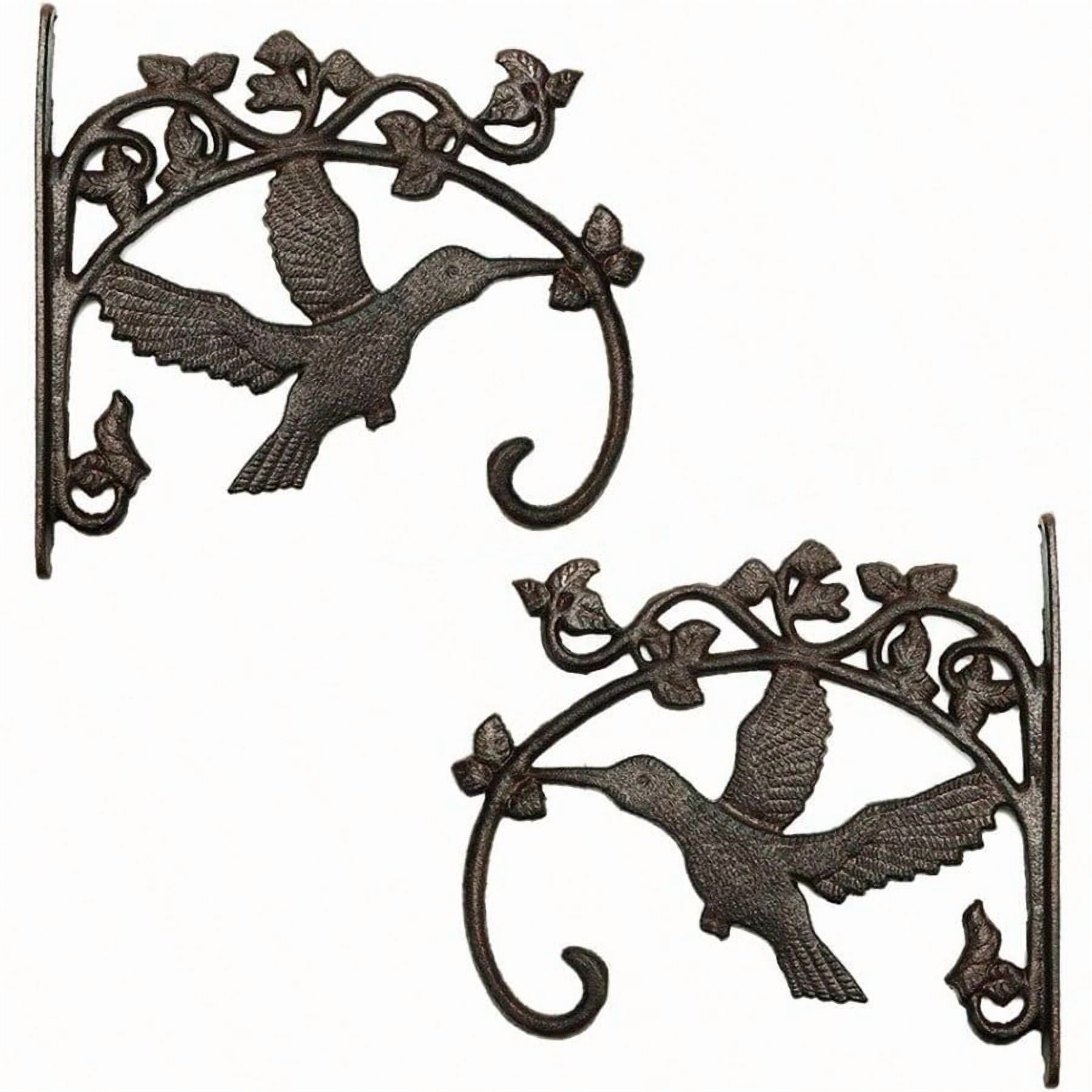 Sungmor Cast Iron Plant Hanger Wall Hooks Heavy Duty Hanging Basket ...