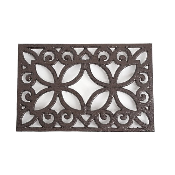 Sungmor Rectangle Cast Iron Trivets, Metal Trivet for Hot Pots and Pans ...