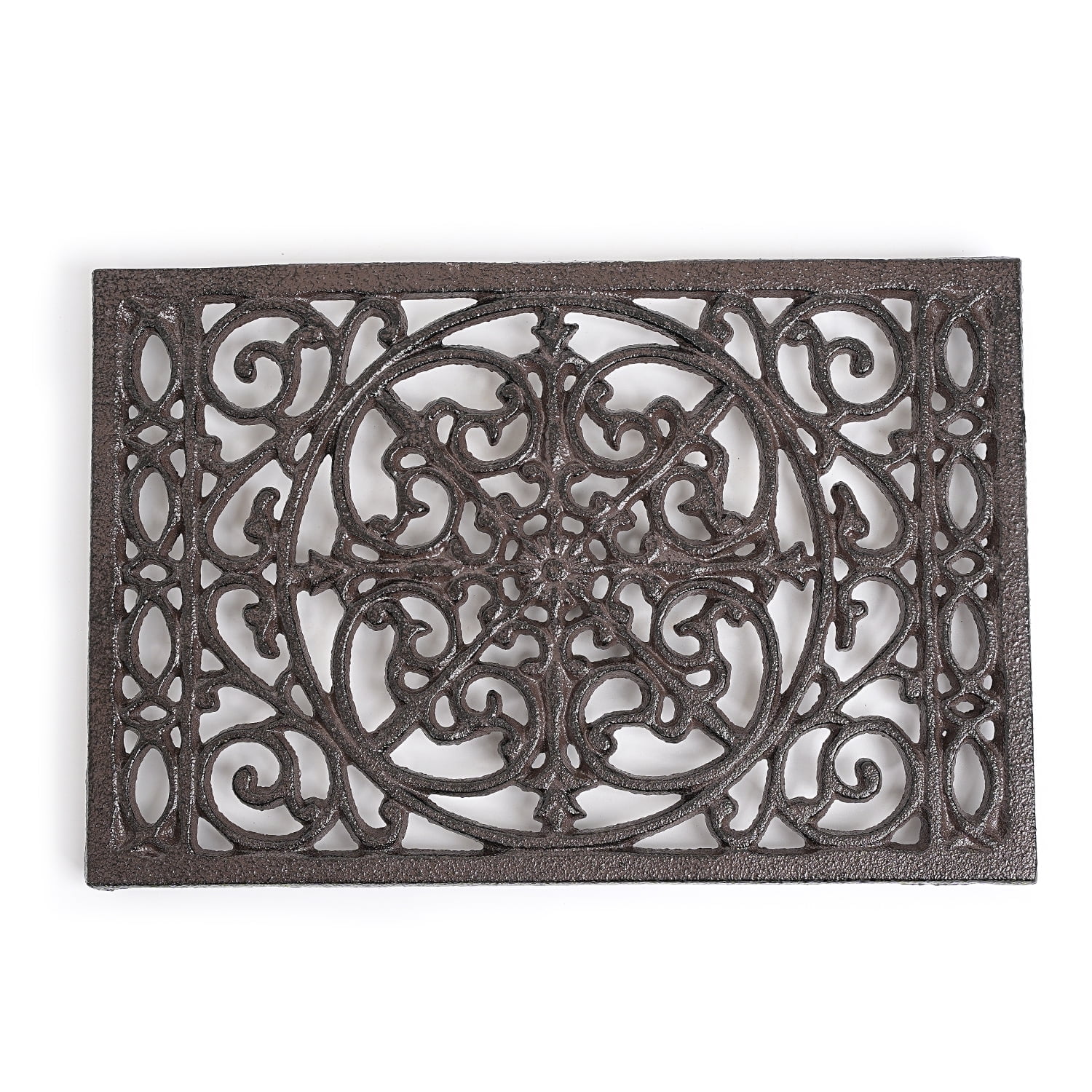 Sungmor Rectangle Cast Iron Trivets, Metal Trivet for Hot Pots and Pans ...