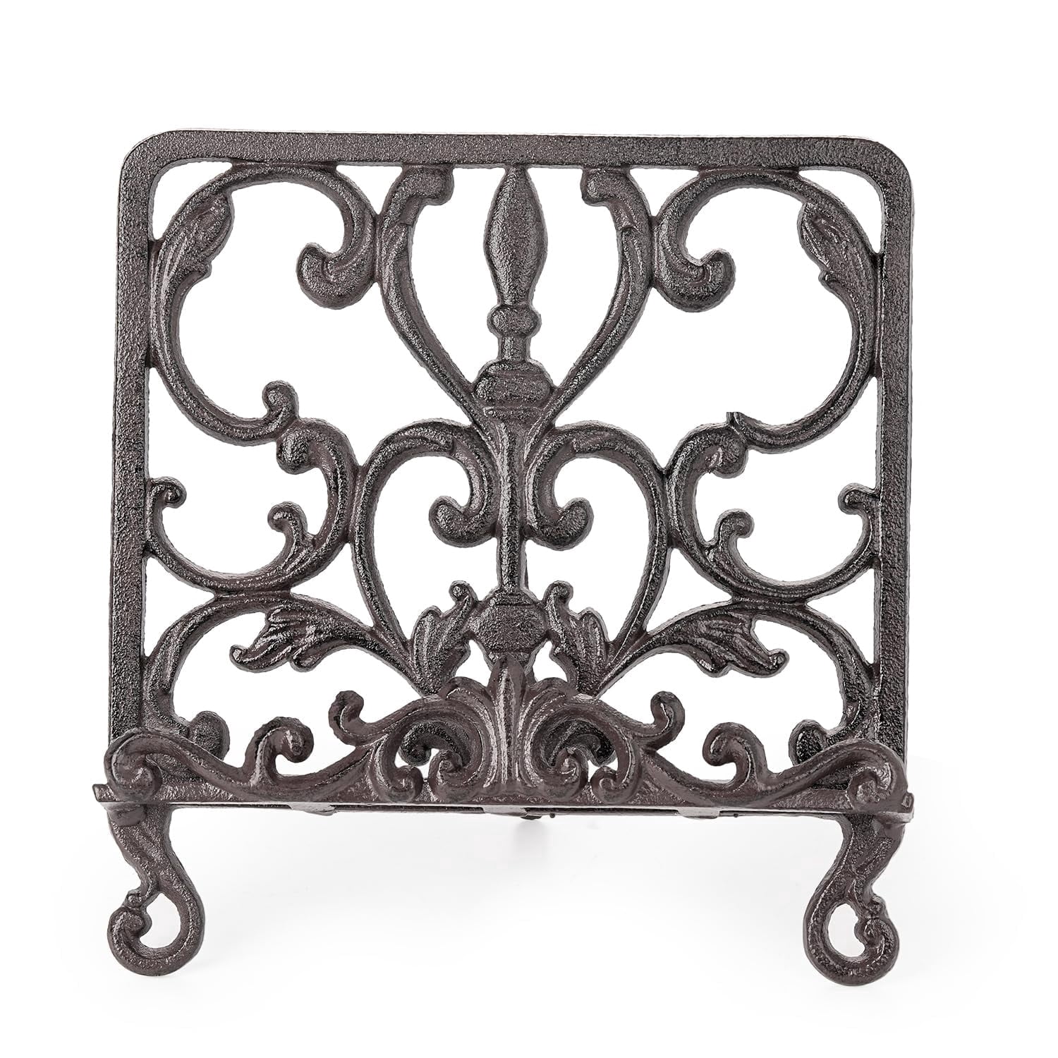 Sungmor Vintage Cast Iron Vine Cookbook Stand,10.6
