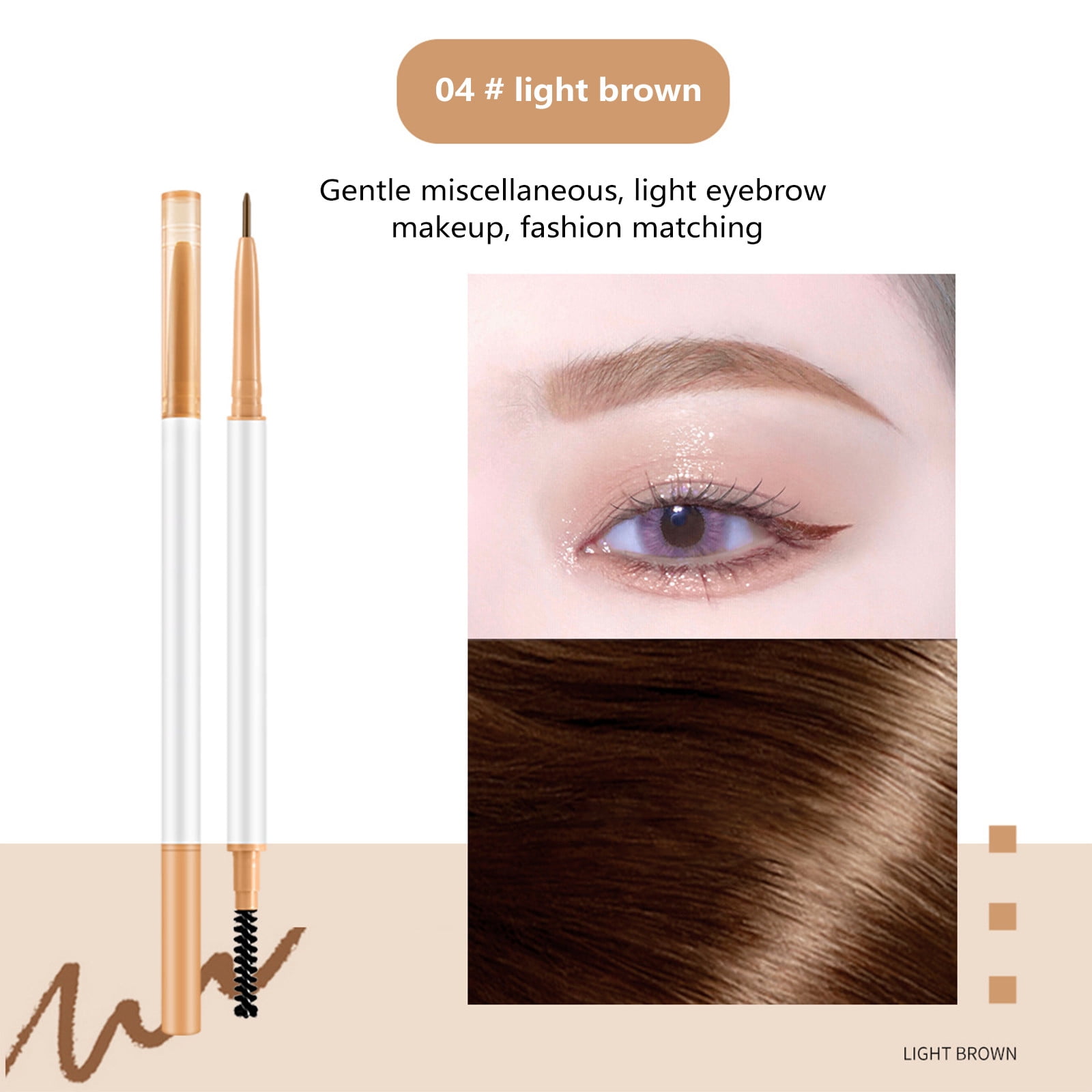 Pencil Thin Eyebrows