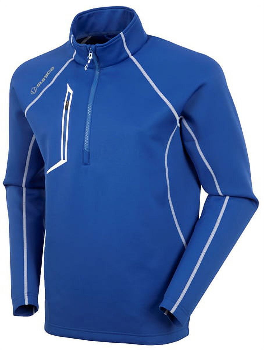 Sunice Golf Allendale 2.0 Water Repellant Pullover Blue Stone/Pure ...