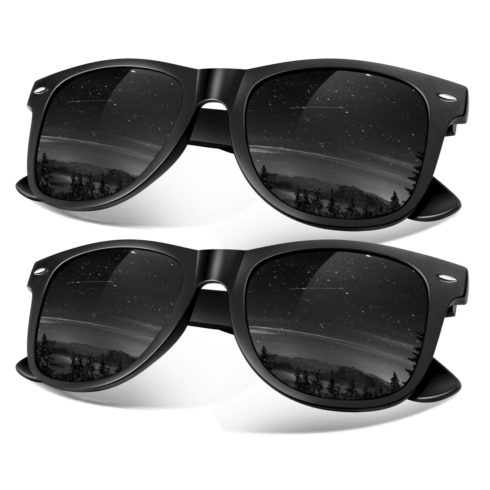 Sunier Classic Polarized Sunglasses 80's Retro Men Shades for Driving ...