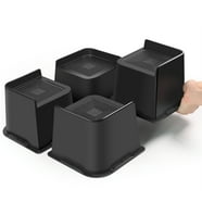 "Slipstick Sturdy Heavy-Duty 2"" Lift Furniture Risers, Adds 2 inches ...