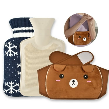 1 Rubber Heat Water Bag Hot Cold Warmer Relaxing Bottle Bag Therapy ...